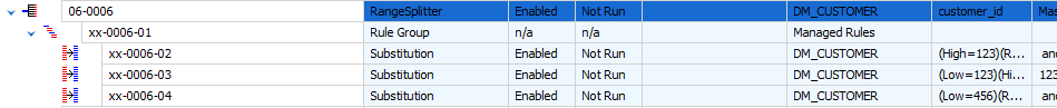About Range Splitter Rules - Data Masker 6 - Product Documentation