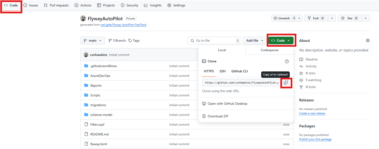 Getting your Repository Ready - Redgate Flyway - Product Documentation