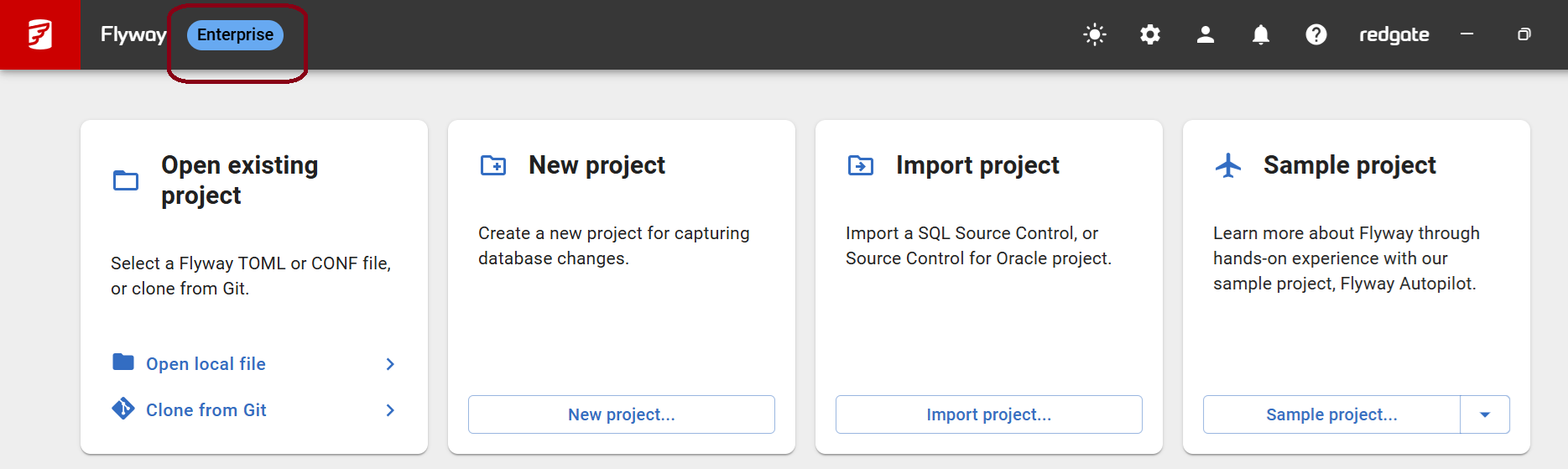 POC Checkist - State - Redgate Flyway - Product Documentation