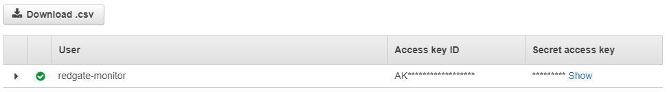 Adding Amazon RDS SQL Server - Redgate Monitor 14 - Product Documentation
