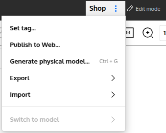 Logical model main toolbar - Redgate Data Modeler - Product Documentation