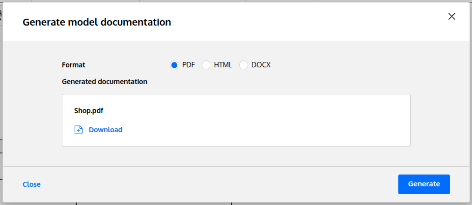 Logical model main toolbar - Redgate Data Modeler - Product Documentation