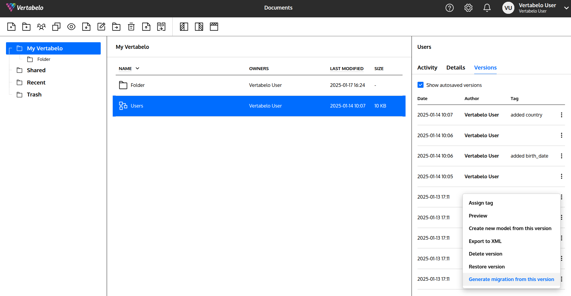 Migration Scripts - Redgate Data Modeler - Product Documentation