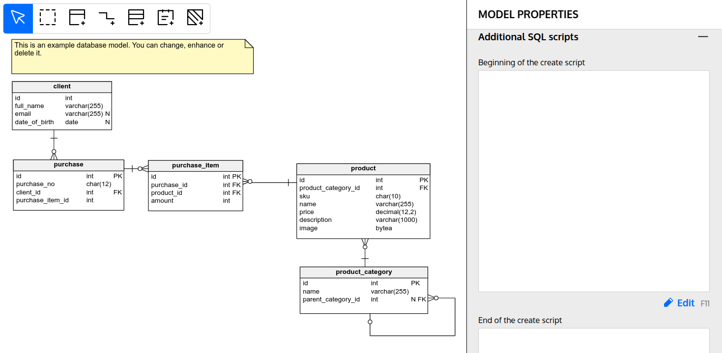 Schemas (PostgreSQL) - Redgate Data Modeler - Product Documentation