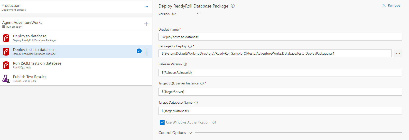 Tutorial: Integrating tSQLt tests with Visual Studio Team Services ...