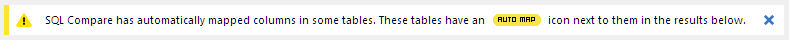 Viewing the comparison results - SQL Compare 13 - Product Documentation