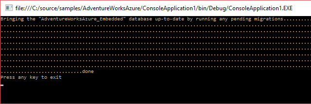 Embed change script into application - SQL Change Automation 3 - Product Documentation