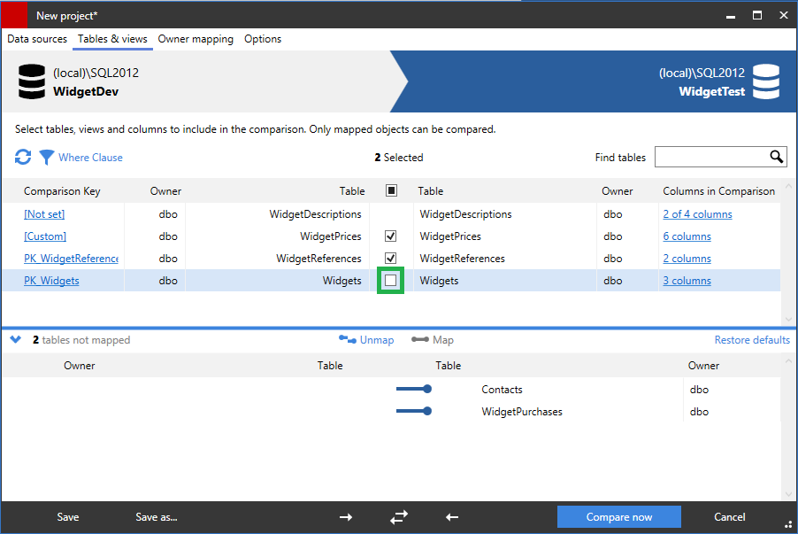 Improving the performance of SQL Data Compare - SQL Data Compare 15 - Product Documentation