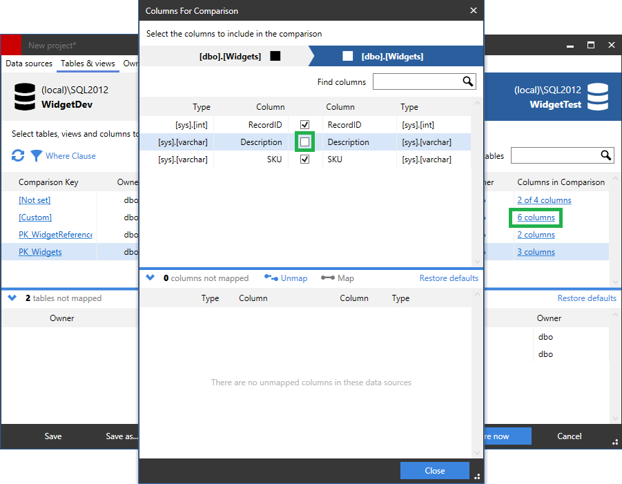 Improving the performance of SQL Data Compare - SQL Data Compare 15 - Product Documentation