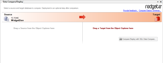 Using the add-in - SQL Data Compare 16 - Product Documentation