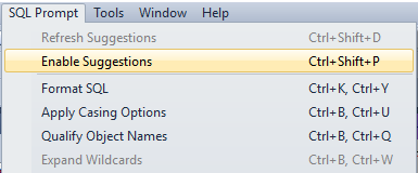 Managing connections and memory - SQL Prompt 11 - Product Documentation