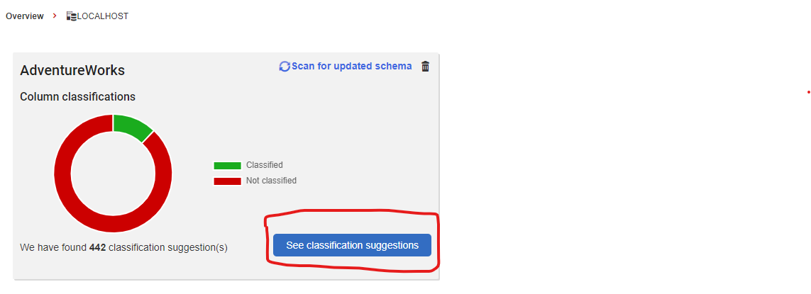 Classification rules and suggestions - SQL Data Catalog - Product Documentation