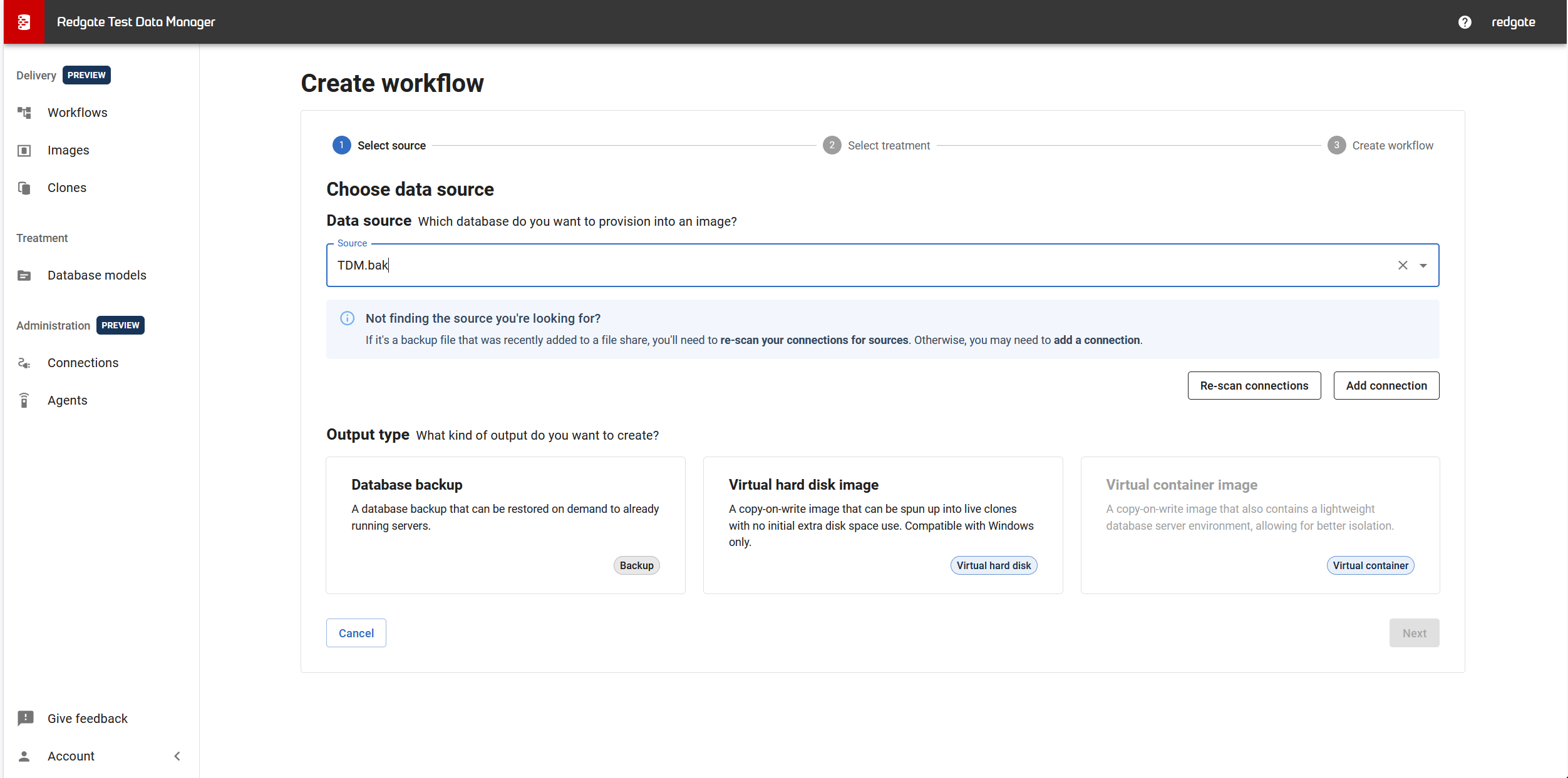 Virtual Hard-Disk Images - Redgate Test Data Manager - Product ...